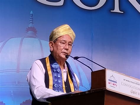Mos Education Addressed At 4th Convocation Of Dr Vishwanath Karad Mit