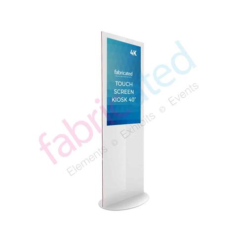 Touchscreen Kiosk Fabricated