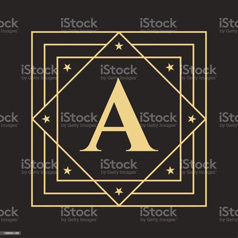 초기 편지 고급스러운 로고 템플릿 크리에이티브 레터 우아하고 세련된 럭셔리 컨셉의 로고 0명에 대한 스톡 벡터 아트 및 기타