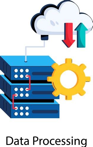 Data Migration Royalty Free Vector Image Vectorstock