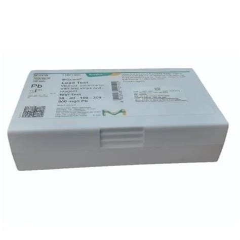 Supeico Lead Test Kit Merck At ₹ 1750kg In Ankleshwar Id 2853036941712