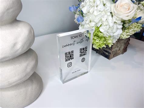 Custom Multi Qr Code Sign Personalized Small Business Social Media Qr