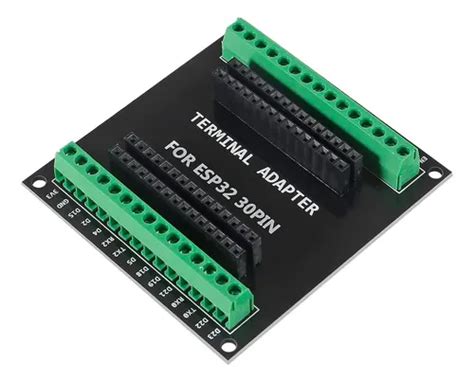Base Adaptador Terminal Tornillo Borneras Para Esp32 30p Cuotas Sin Interés