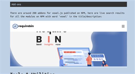 Voxeljs Is Now Parked By A Domain Squatter Issue 139 Max