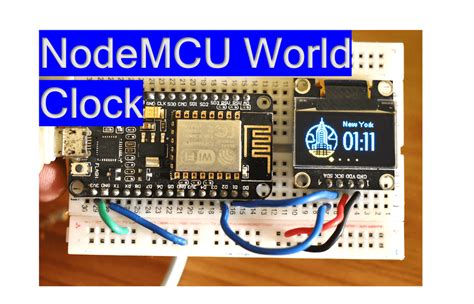 NodeMCU World Clock