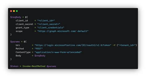 Generate Access Tokens For Microsoft Services With Powershell Pwsh