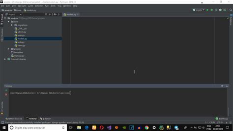 Conectando Django Com Sqlserver 2017 E Mapeando Dados Já Existentes No