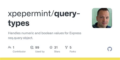 Github Xpepermintquery Types Handles Numeric And Boolean Values For Express Reqquery Object