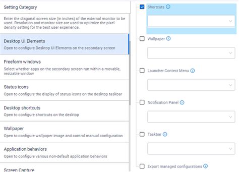 Desktop UI Elements