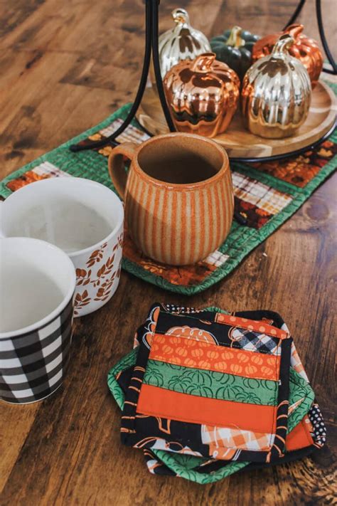 Fall Mug Rug Sewing Tutorial Life Sew Savory