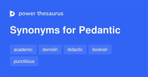 Pedantic Synonyms 945 Similar Words And Phrases