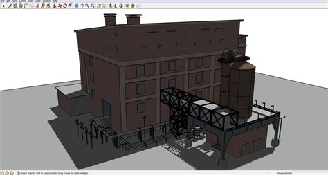 Sketchup Factory 3d Model 95 Skp Free3d