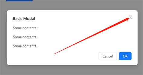 Docs Modal `closable` Default Value Error · Issue 40749 · Ant