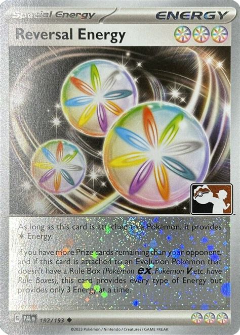 Holofoil Play Pokemon Reversal Energy 192193 Play Pokemon Prize Pack