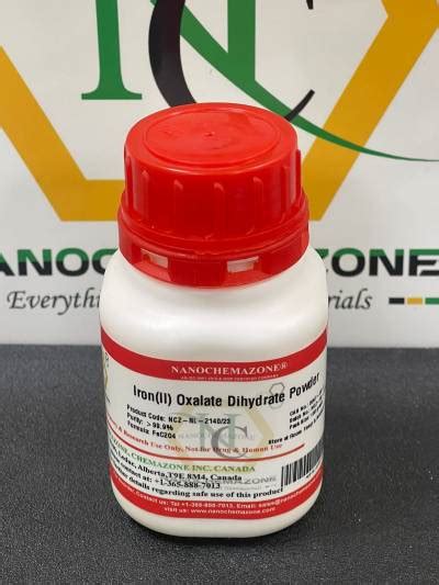 Ironii Oxalate Dihydrate Powder Price 45 High Purity