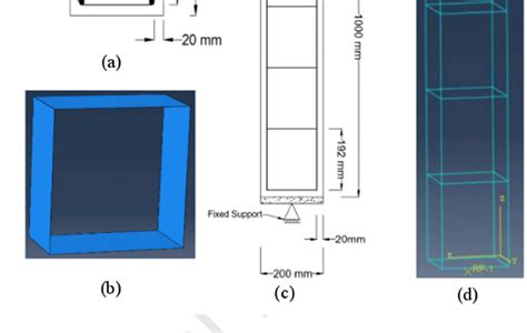 RC Column Details A Cross Section B CFRP Wrap C Column Download Scientific Diagram