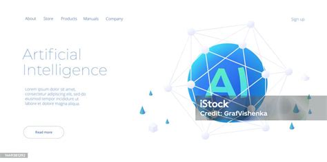 Artificial Intelligence Or Neural Network Concept In Isometric Vector Illustration Neuronet Or