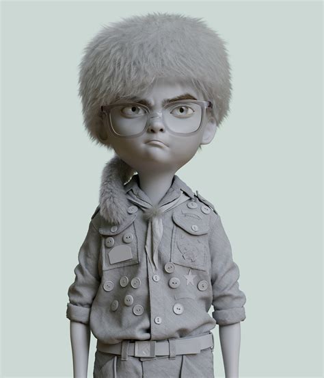 3d cartoon character modeling 1 behance