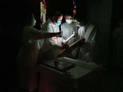 2022년 4월 16일 🕯부활 성야 미사 And 빛의 예식🕯 주님께서 부활하신 거룩한 밤 죽음을 이기시고 참된 승리를 이루신