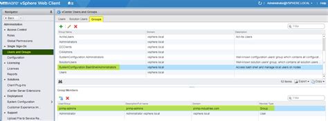 Enabling Shell Access For Active Directory Users Via Ssh To Vcenter Server Appliance Vcsa
