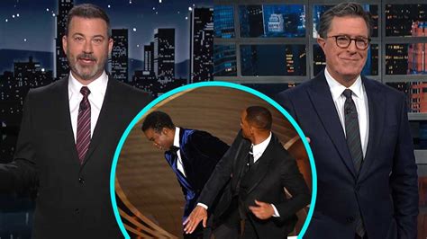 Jimmy Kimmel Stephen Colbert And More Late Night Hosts React To Will