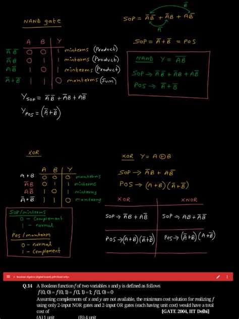 Lecture 05 Logic Gates And Boolean Algebra 1672991343837 Pdf