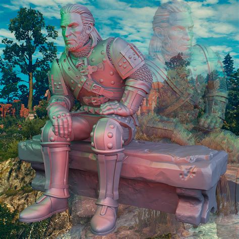 Stl File Monster Hunter Sitting Folks 👹 ・3d Print Model To Download・cults