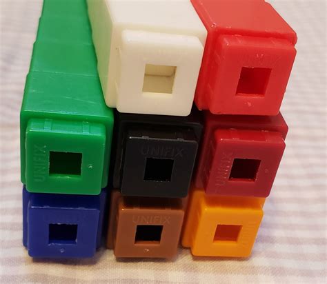 vintage unifix cubes 195 unifix counting cubes vintage math cubes