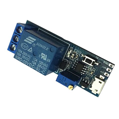 ⚡️buy Maxbell Wide Voltage 5v 30v Trigger Power Delay Relay Module Timer Control Module Micro