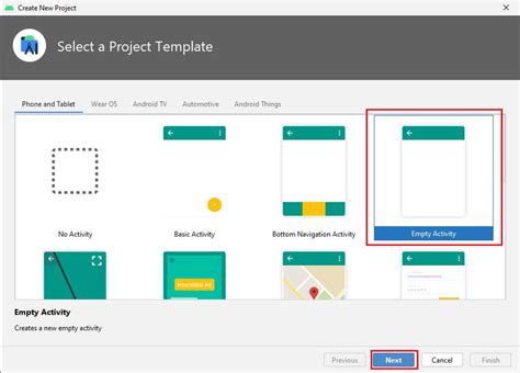 Pasos para crear el primer proyecto en Android Studio con Kotlin