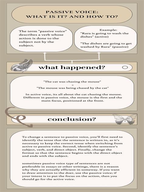 passive voice a little explanation pdf