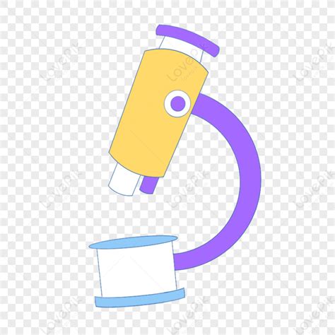 만화 일러스트 현미경 과학 교육 요소 클립 아트아름다운학생 Png 일러스트 무료 다운로드 Lovepik