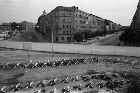 The View From The Platform At The End Of Bernauer Straße In 1980