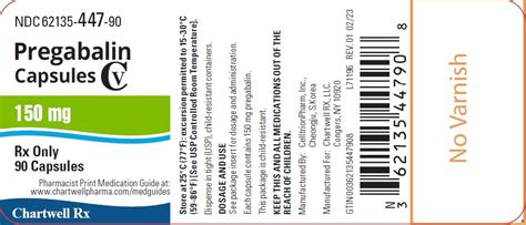 Pregabalin Package Insert Prescribing Information
