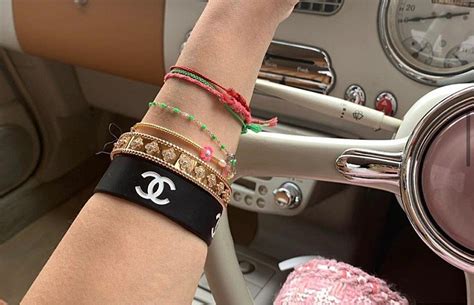 샤넬노벨티 실리콘팔찌 헬로마켓