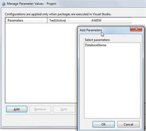 Using Visual Studio Configurations In Ssis Projects