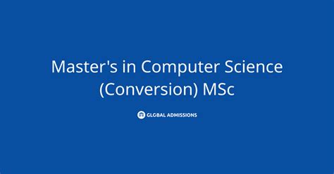 Masters In Computer Science Conversion Msc At University Of Sussex Global Admissions