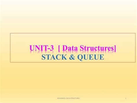 stacks in datastructure ppt