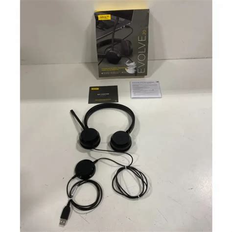 Jabra Evolve Wired On Ear HEadphones Black At Rs Piece In Ghaziabad ID