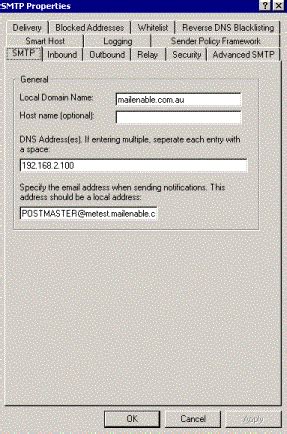 MailEnable Enterprise Configuration Guide