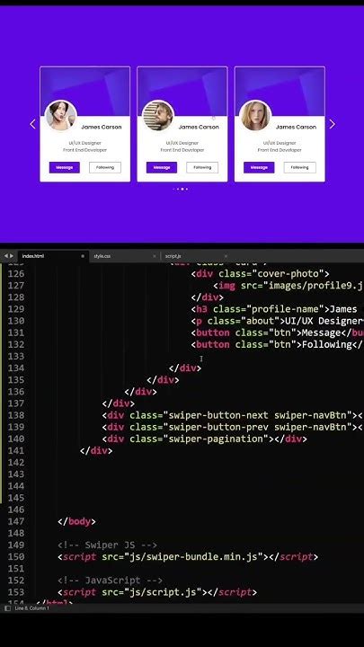 How To Create A 3 Card Style Html Css And Javascript Coding Mkchohan Developer 👍 Youtube