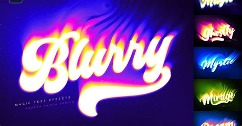 Mystic Blur Text Effects Scene Generators Ft Blur And Text Envato