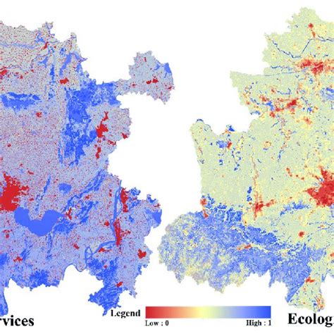 Spatial Distribution Pattern Of Ecosystem Service And Ecological