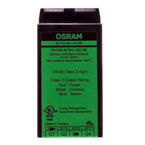 Osram Encelium En Sim Ai Sps Gb2 Bk Sensor Interface Module 24v Toomanyamps
