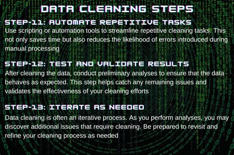 tip set 4 last one for effective datacleaning remember that the