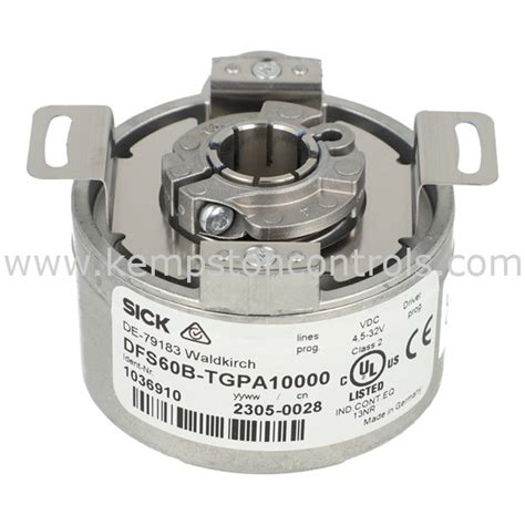 Sick DFS60B TGPA10000 SICK INCREMENTAL ENCODER 14MM THROUGH HOLLOW SHAFT 10000 PPR 4 5 32V