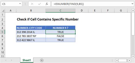 Check If Cell Contains Specific Number Excel Google Sheets Auto VBA