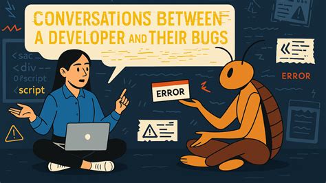 🐞 Conversations Between A Developer And Their Bugs 🐞 Conversations Between A Developer And Their Bugs