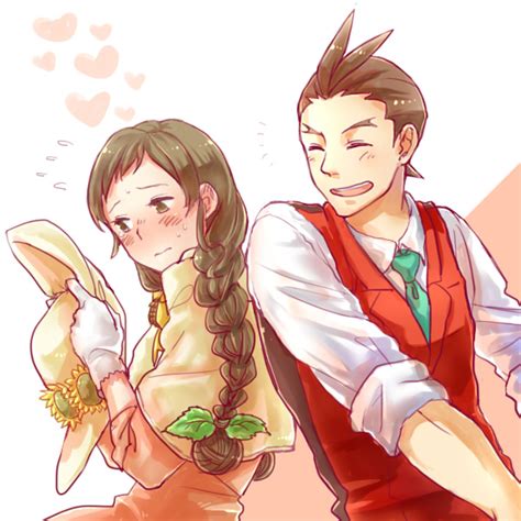Apollo Justice And Juniper Woods Ace Attorney And 1 More Drawn By Riio Ohlychan Danbooru