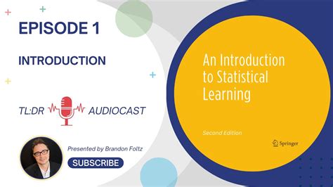 Tldr 🔊 Introduction To Statistical Learning Episode 1 Introduction
